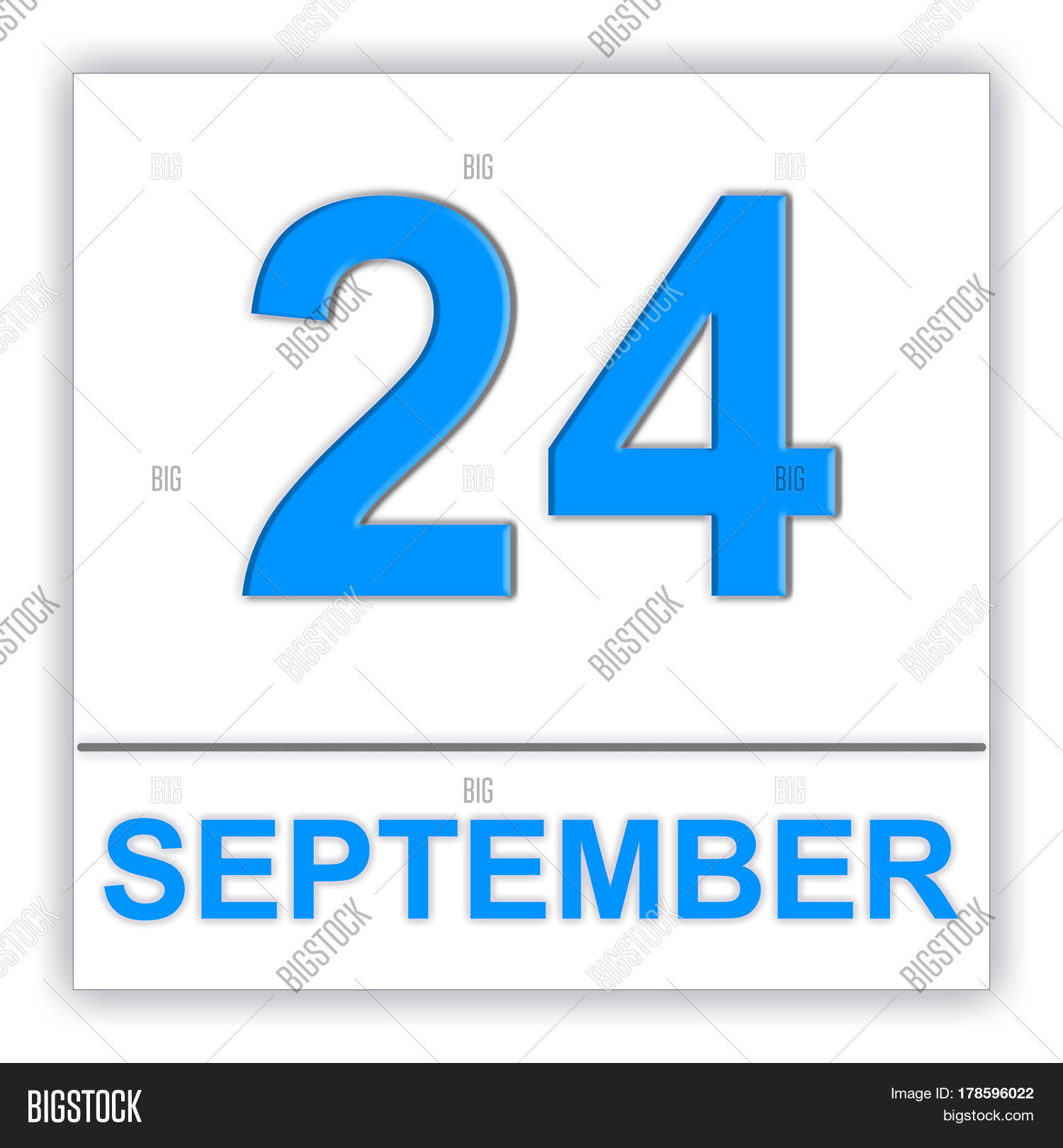 September 24. Day On Image & Photo (Free Trial) | Bigstock