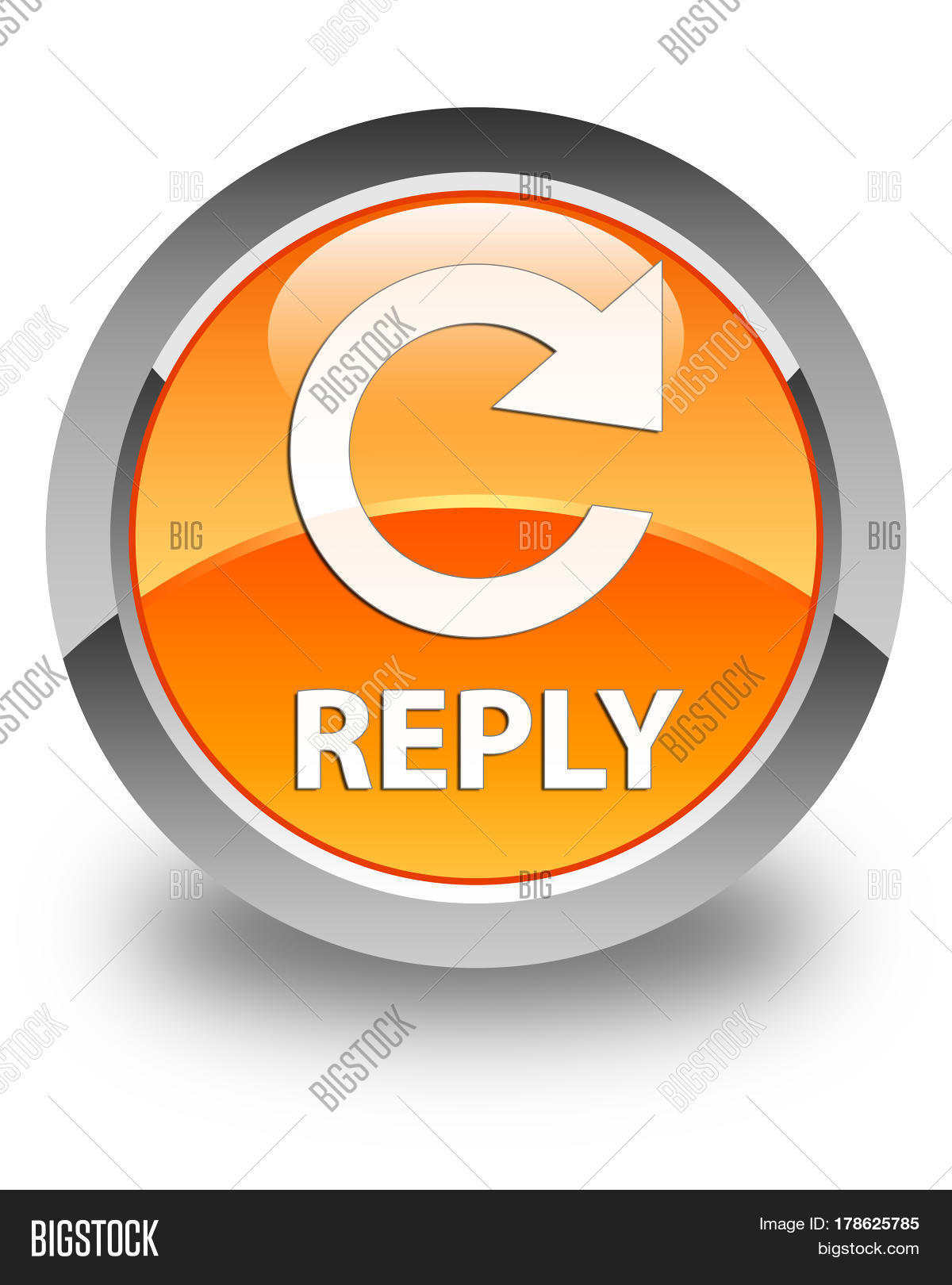 Reply (rotate Arrow Image & Photo (Free Trial) | Bigstock