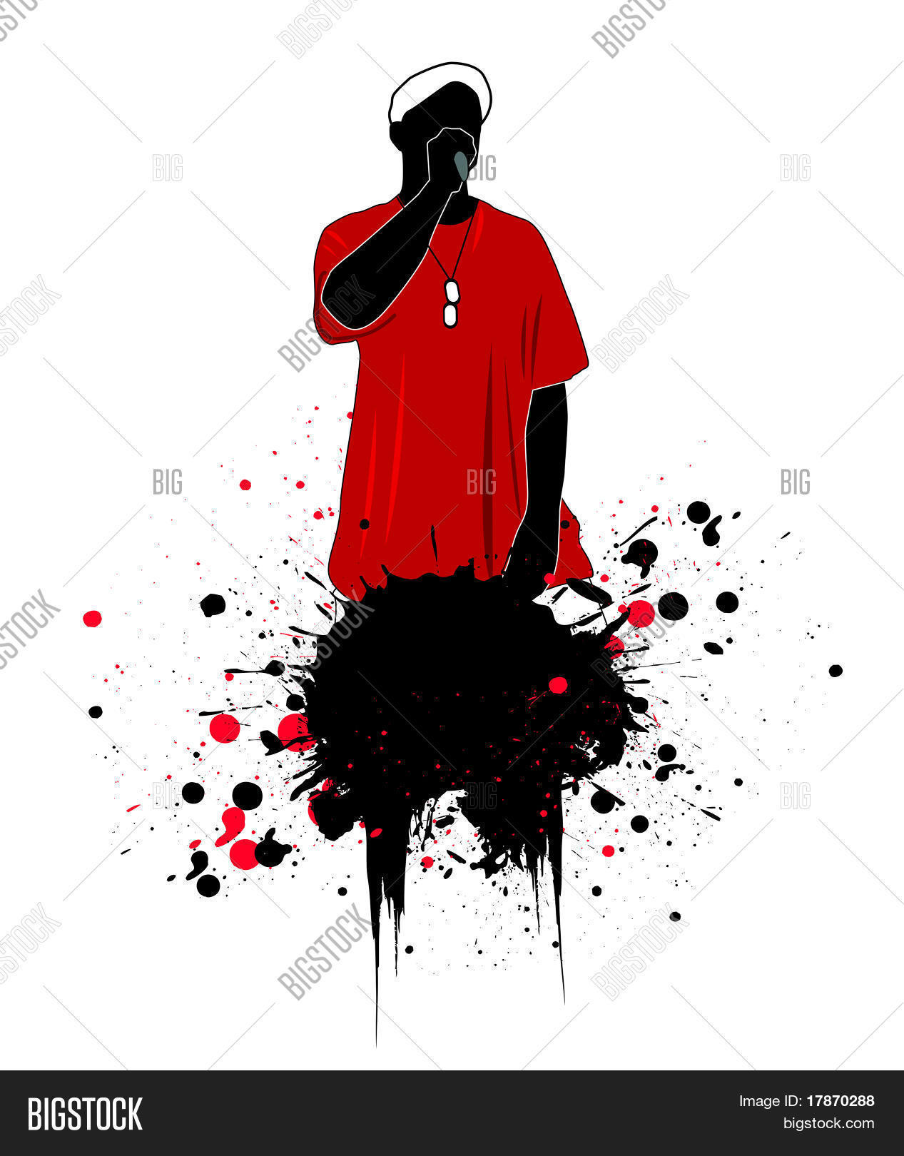 Rapper Vector Vector & Photo (Free Trial) | Bigstock