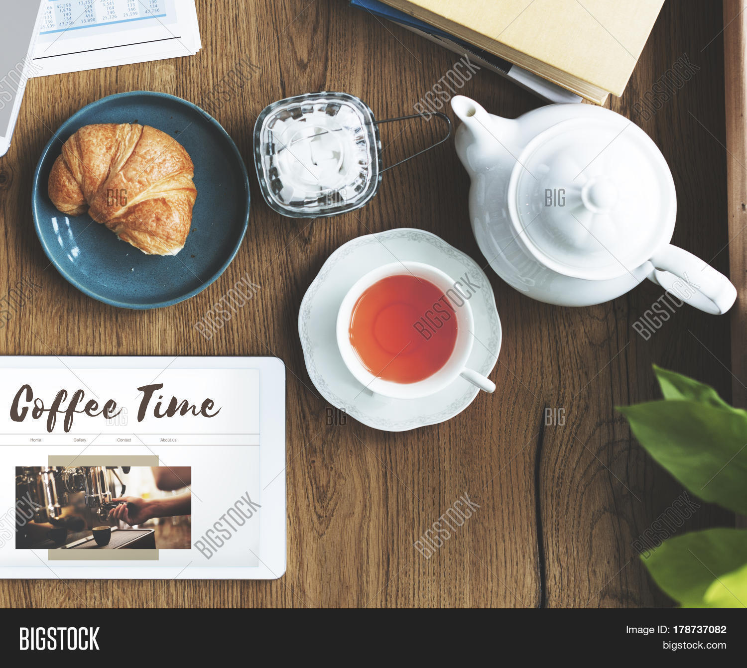 Coffee Time Break Cafe Image & Photo (Free Trial) | Bigstock