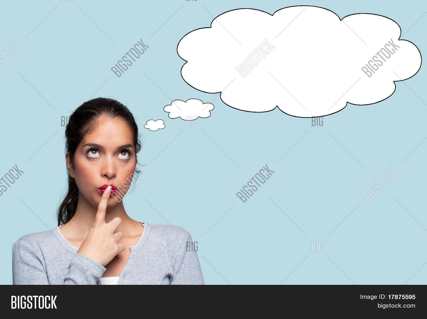 Photo Woman Thoughtful Image & Photo (Free Trial) | Bigstock