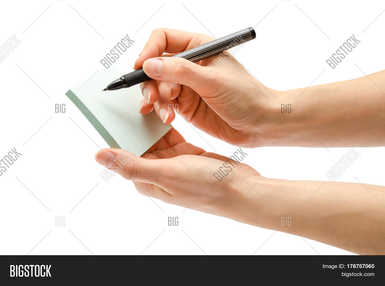 Hand Girl Holding Pen Image & Photo (Free Trial) | Bigstock