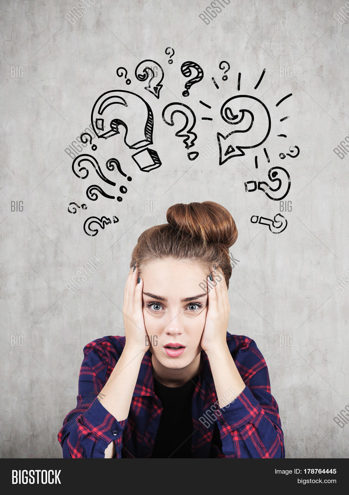 Portrait Stressed Out Image & Photo (Free Trial) | Bigstock