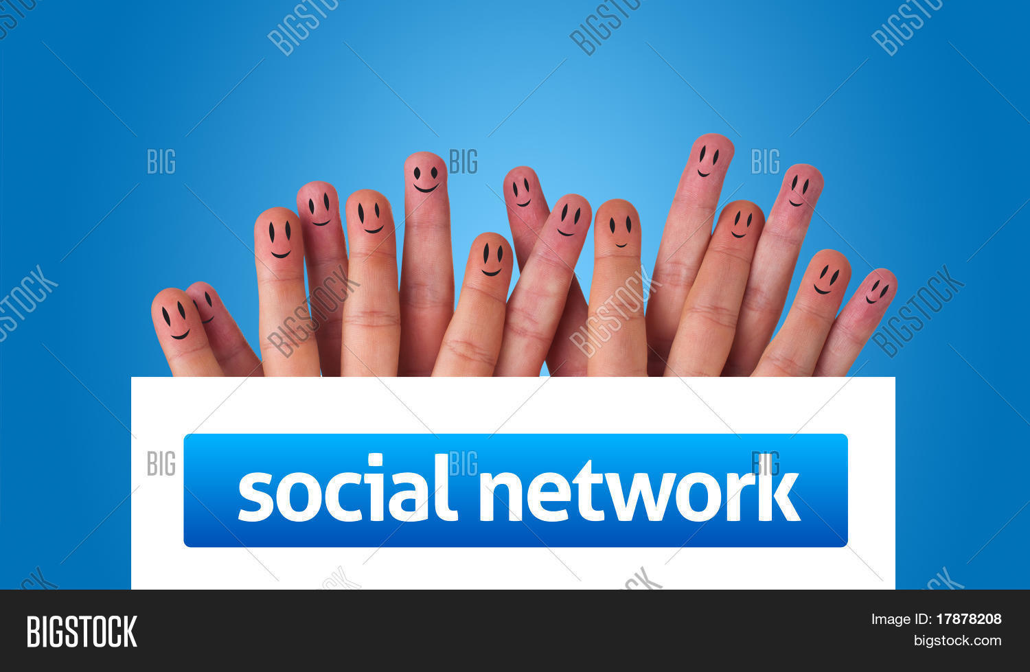 Group Finger Smileys Image & Photo (Free Trial) | Bigstock