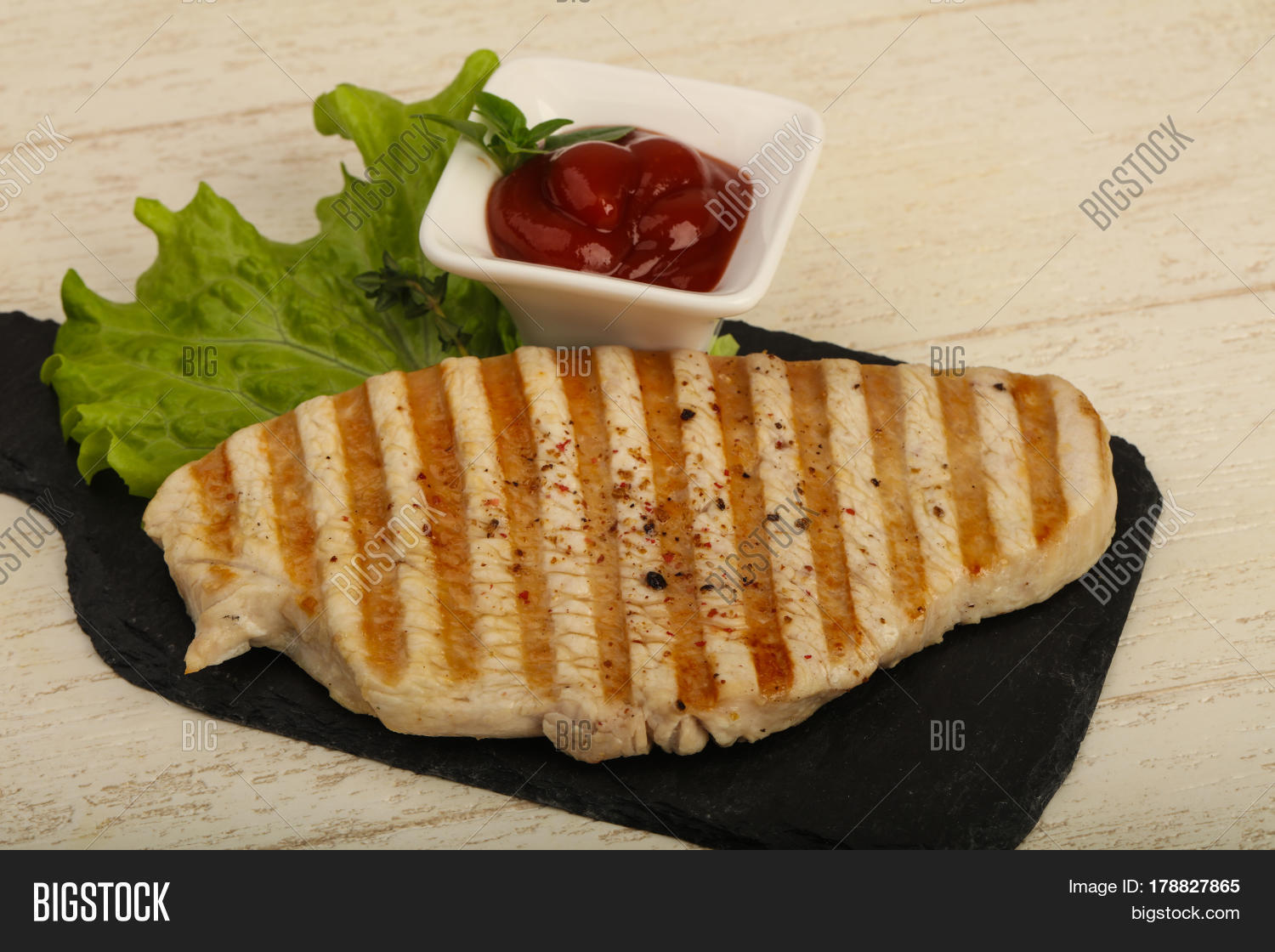 Grilled Turkey Steak Image & Photo (Free Trial) | Bigstock