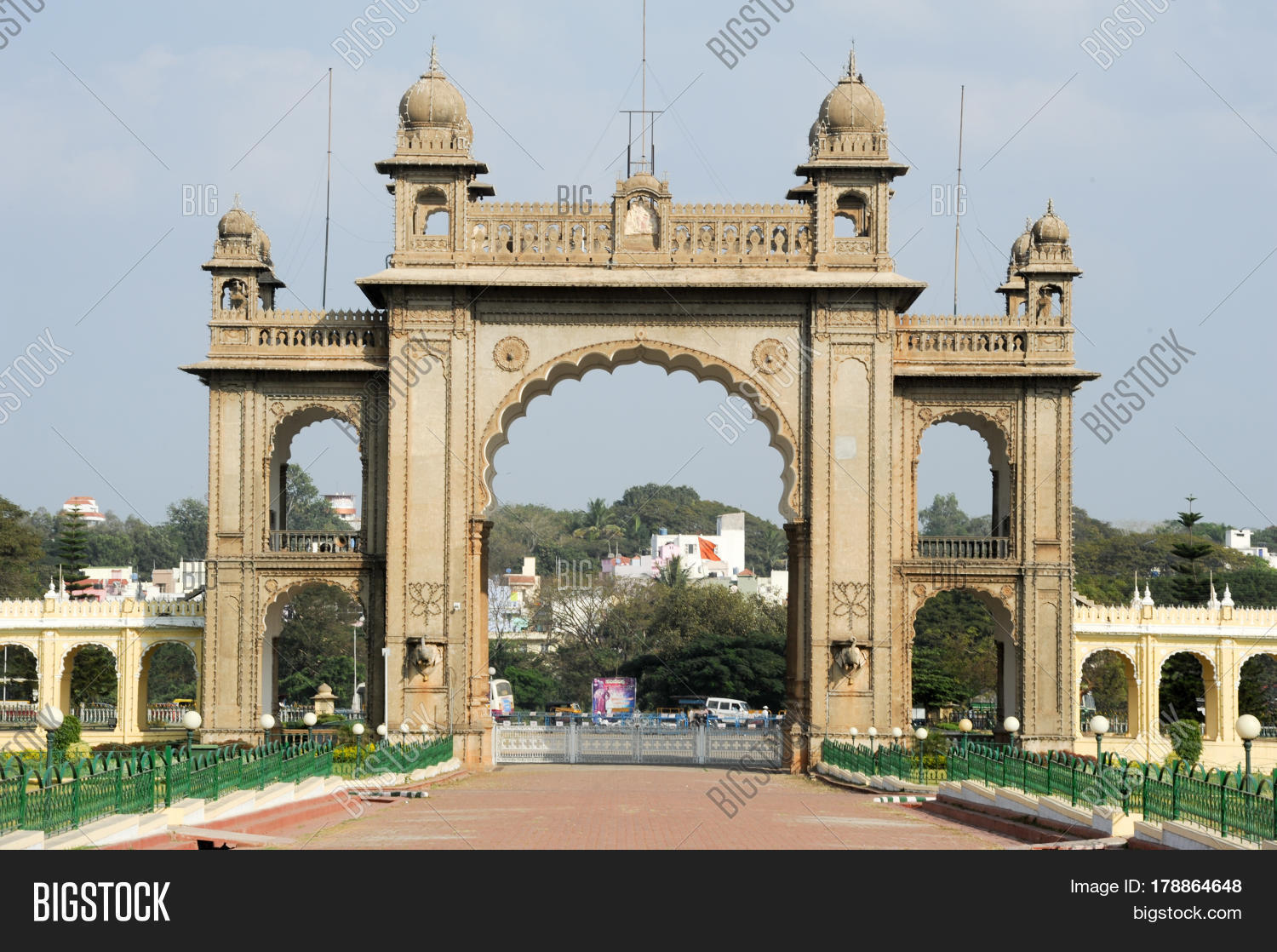 Gate Mysore Palace Image & Photo (Free Trial) | Bigstock