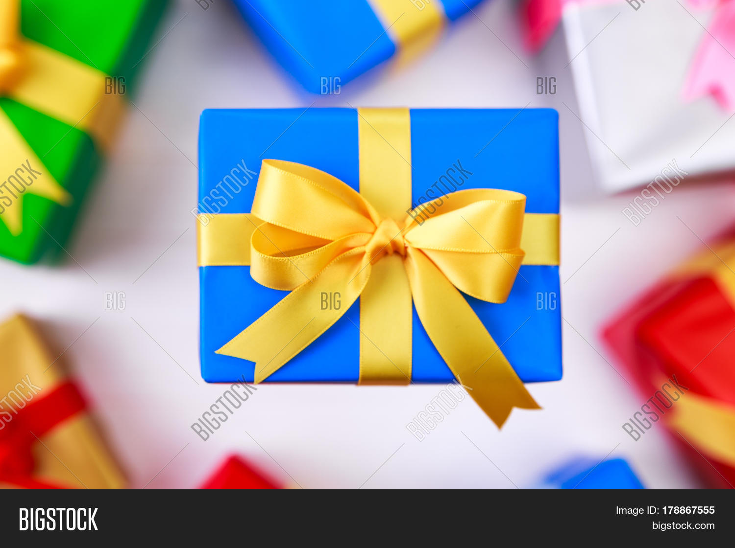 Gift Boxes Bow. Image & Photo (Free Trial) | Bigstock