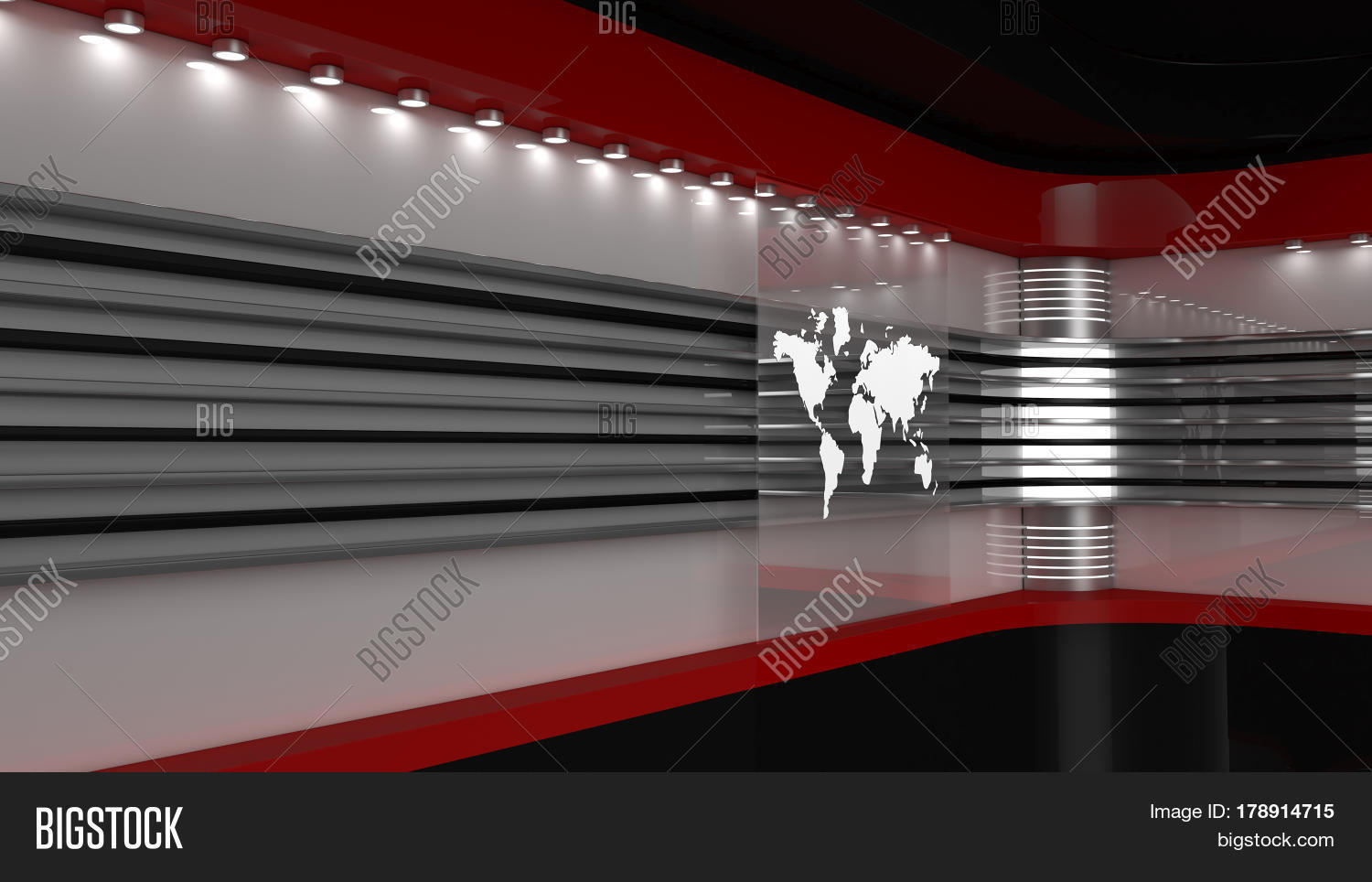 Tv Studio. Backdrop Tv Image & Photo (Free Trial) | Bigstock