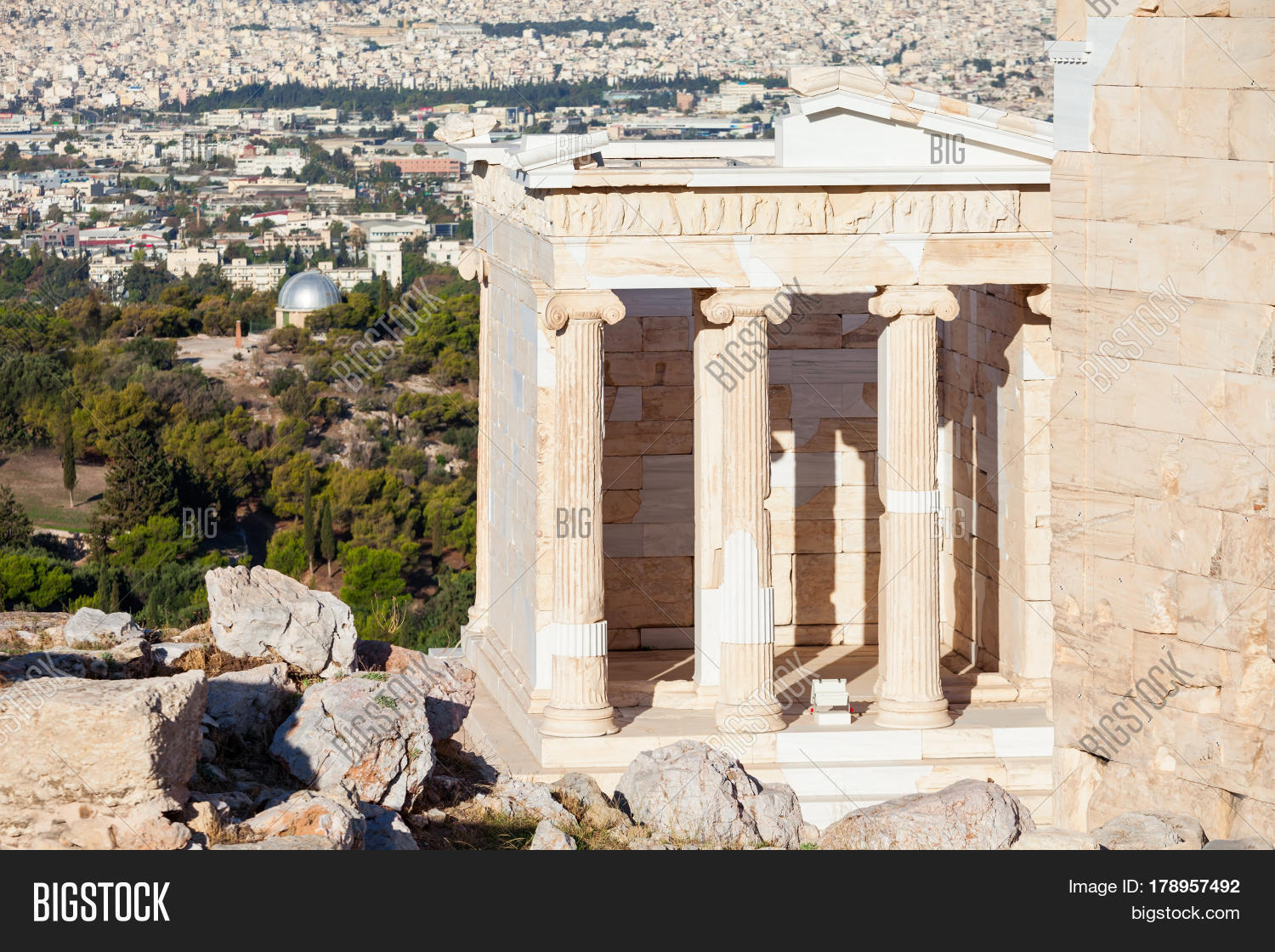 Propylaea Acropolis, Image & Photo (Free Trial) | Bigstock
