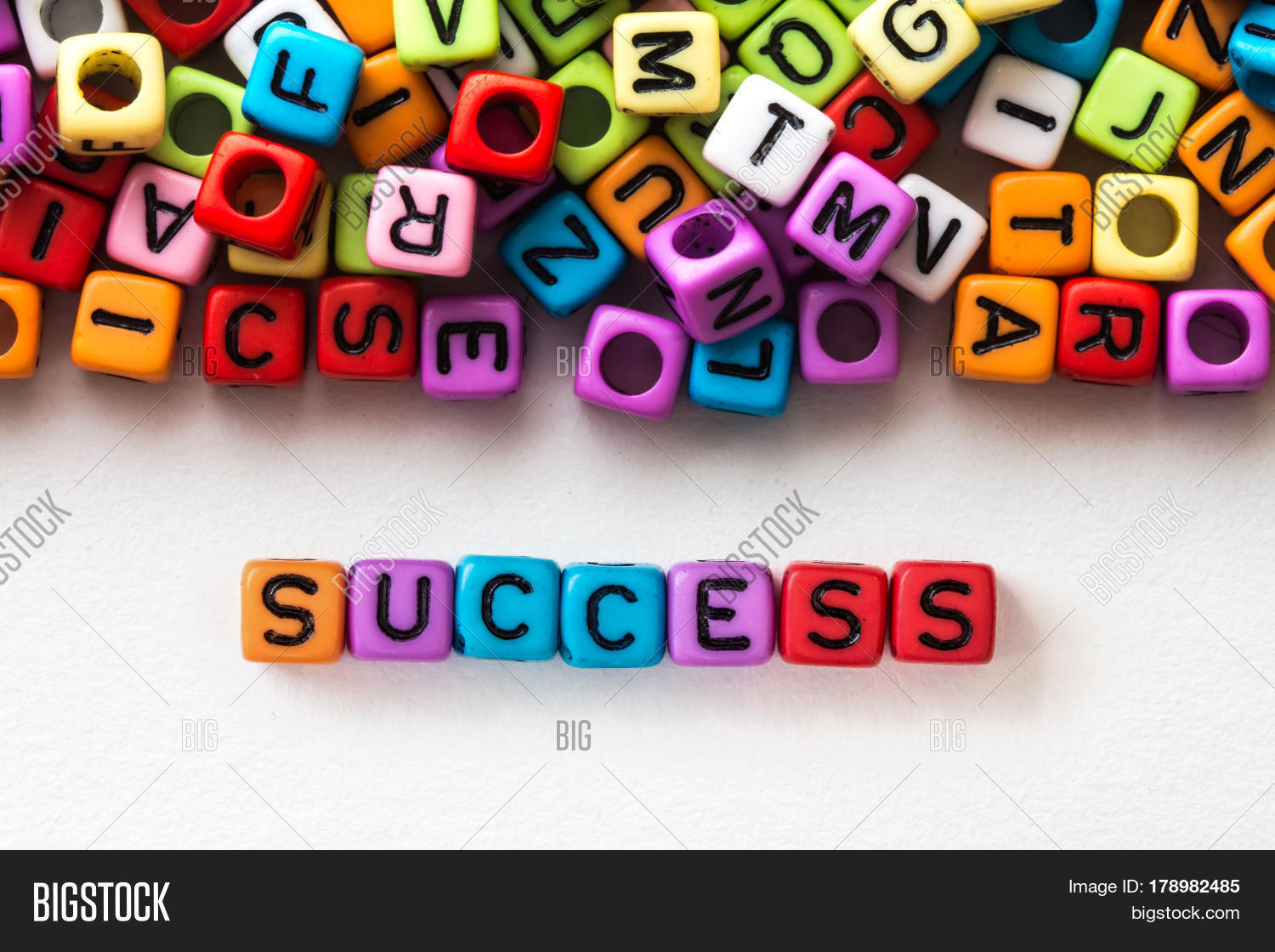 Colorful SUCCESS Word Image & Photo (Free Trial) | Bigstock