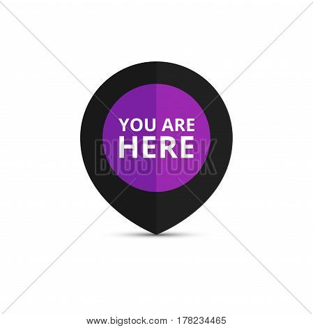 Map Pointer Your Vector & Photo (Free Trial) | Bigstock