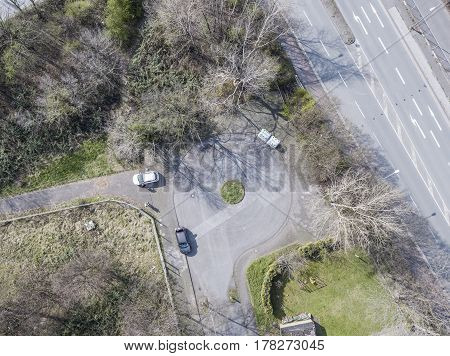 Aerial Dead End Road Image & Photo (Free Trial) | Bigstock