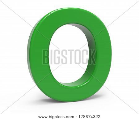 3D Green Letter O Image & Photo (Free Trial) | Bigstock