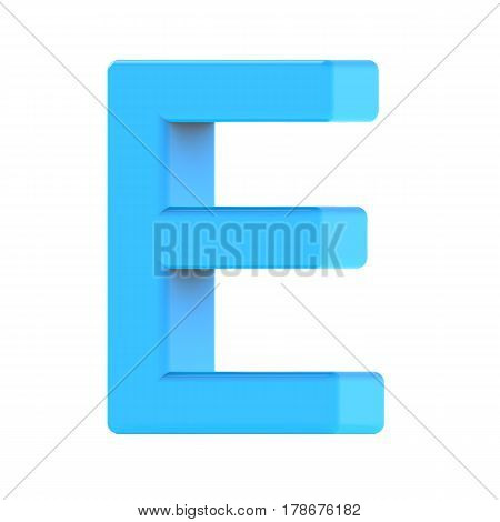 Light Blue Letter E Image & Photo (Free Trial) | Bigstock