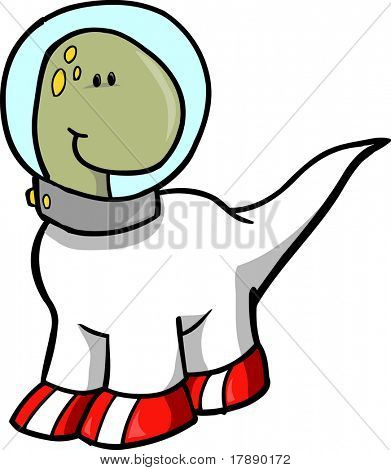 Dinosaur Astronaut Vector & Photo (Free Trial) | Bigstock