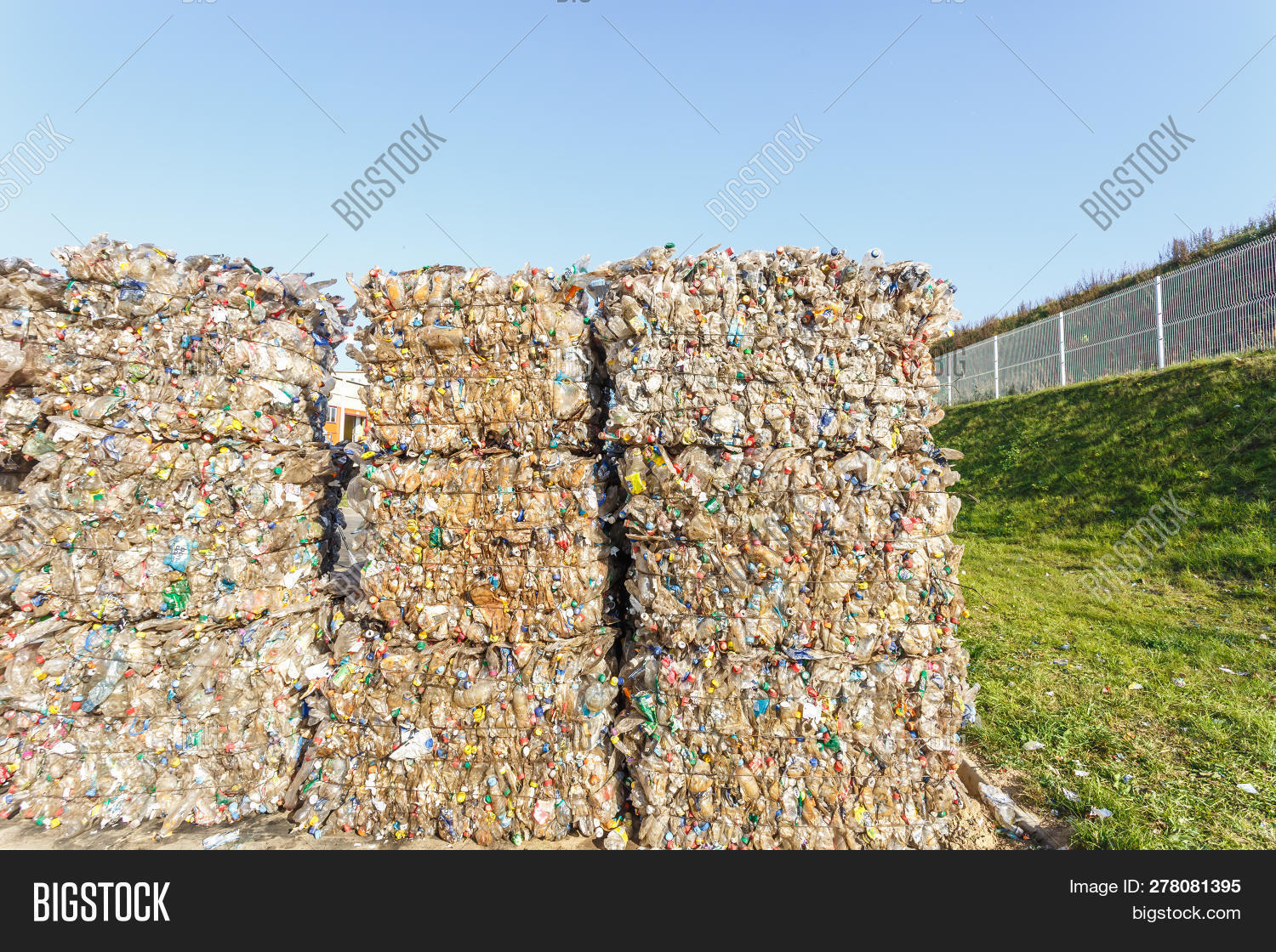 Plastic Bales Rubbish Image & Photo (Free Trial) | Bigstock