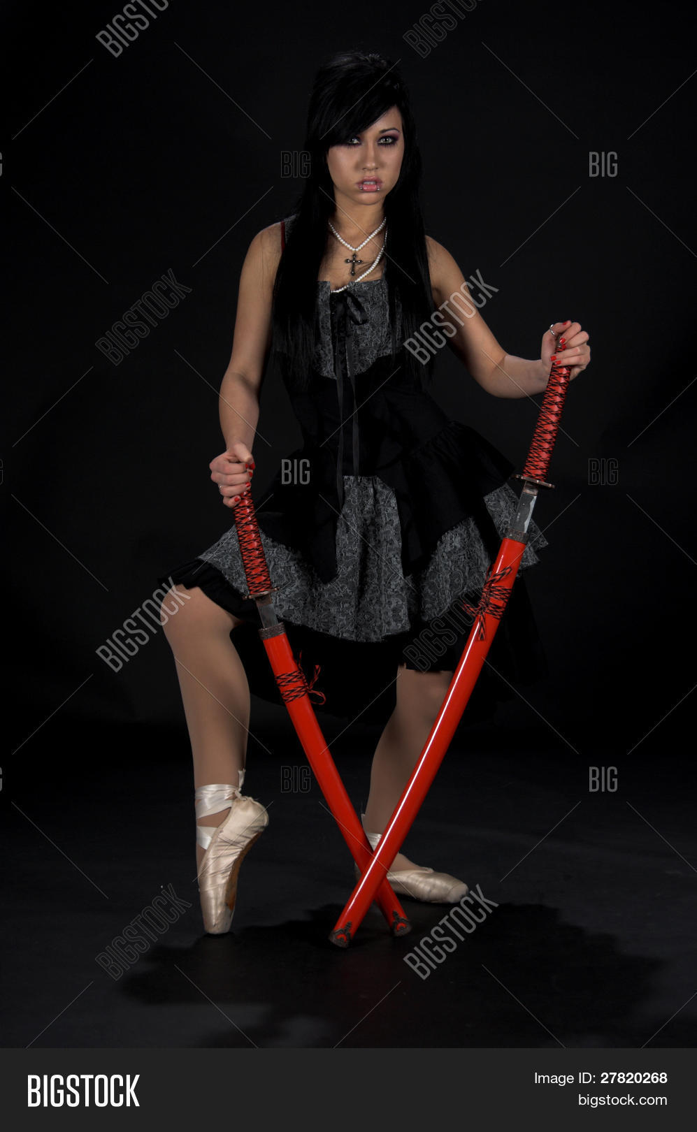 Gothic Dancer On Point Image & Photo (Free Trial) | Bigstock
