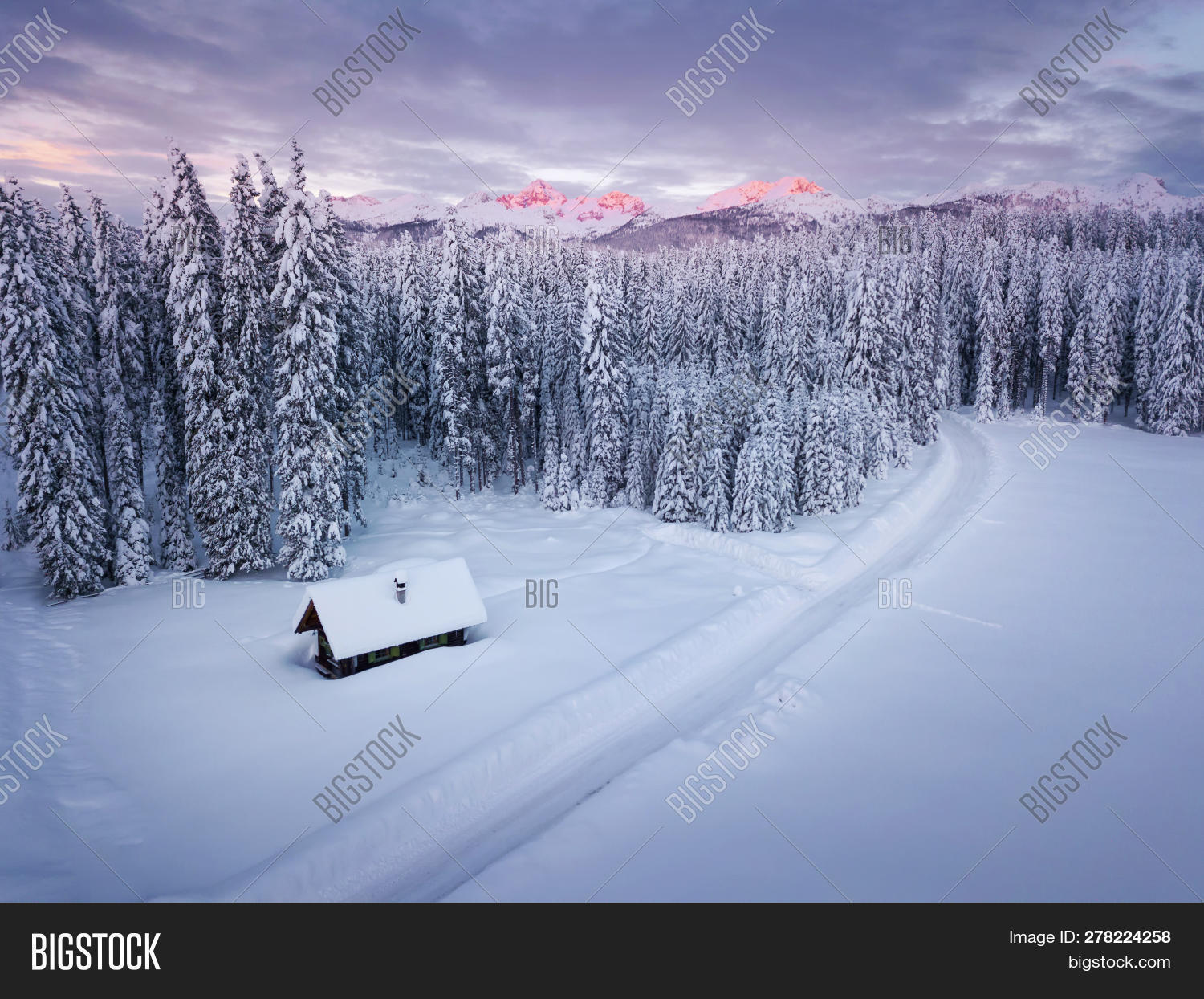 Snow Covered Winter Image & Photo (Free Trial) | Bigstock