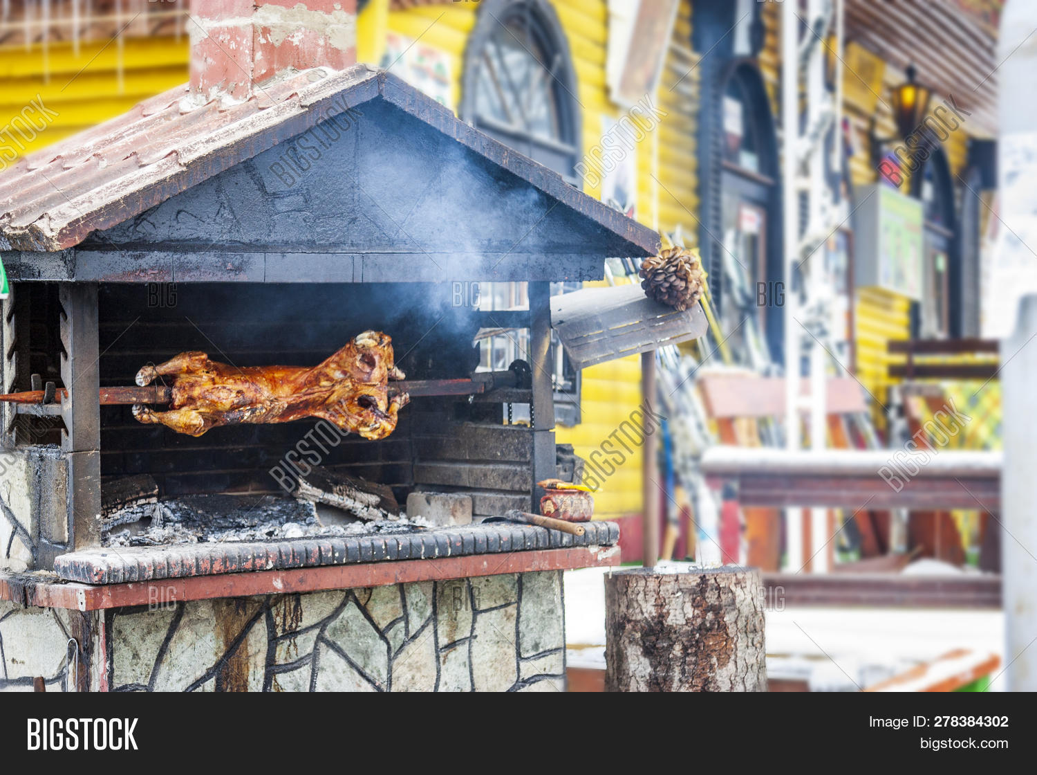 Lamb Pork Roast On Image & Photo (Free Trial) | Bigstock
