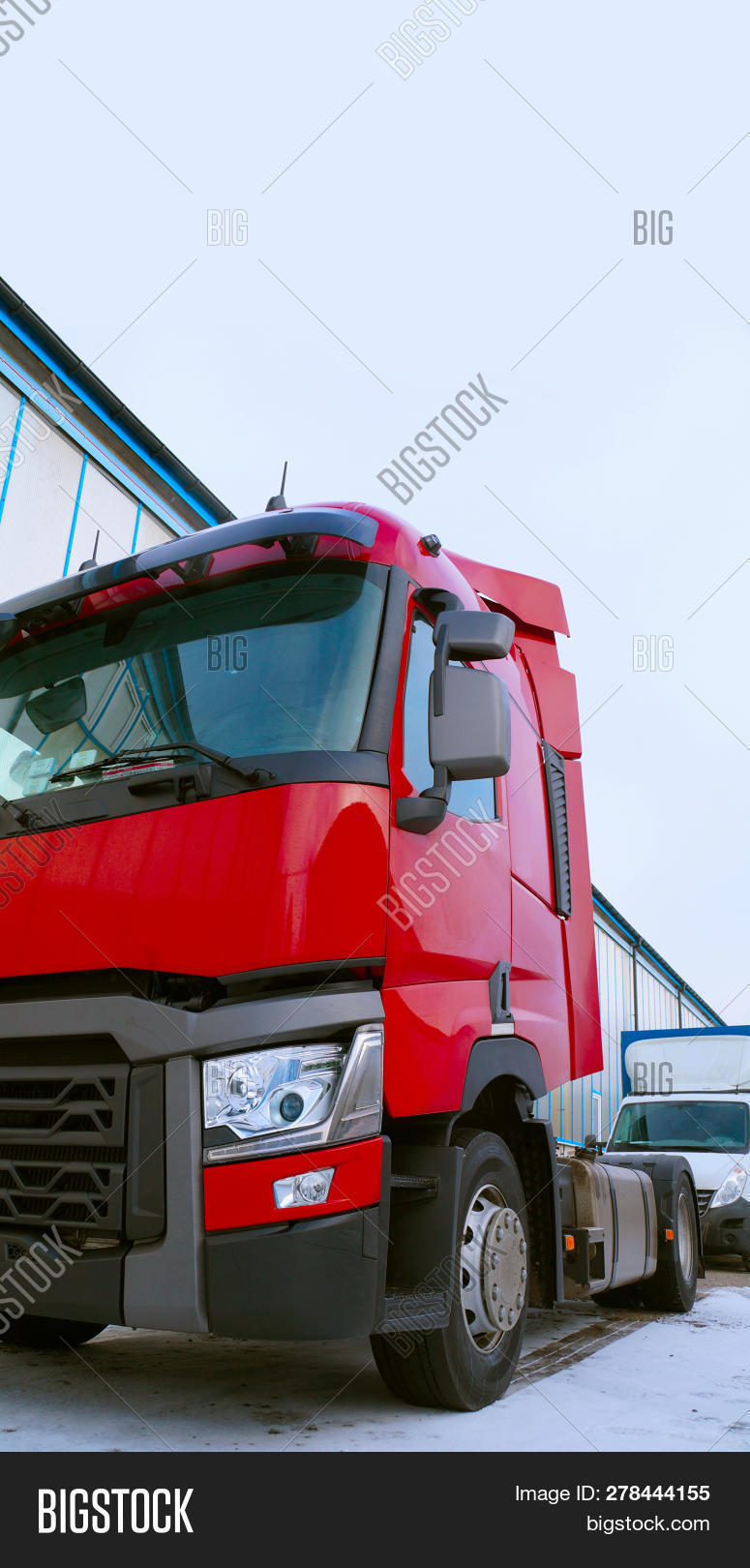 Front View Truck. Image & Photo (Free Trial) | Bigstock