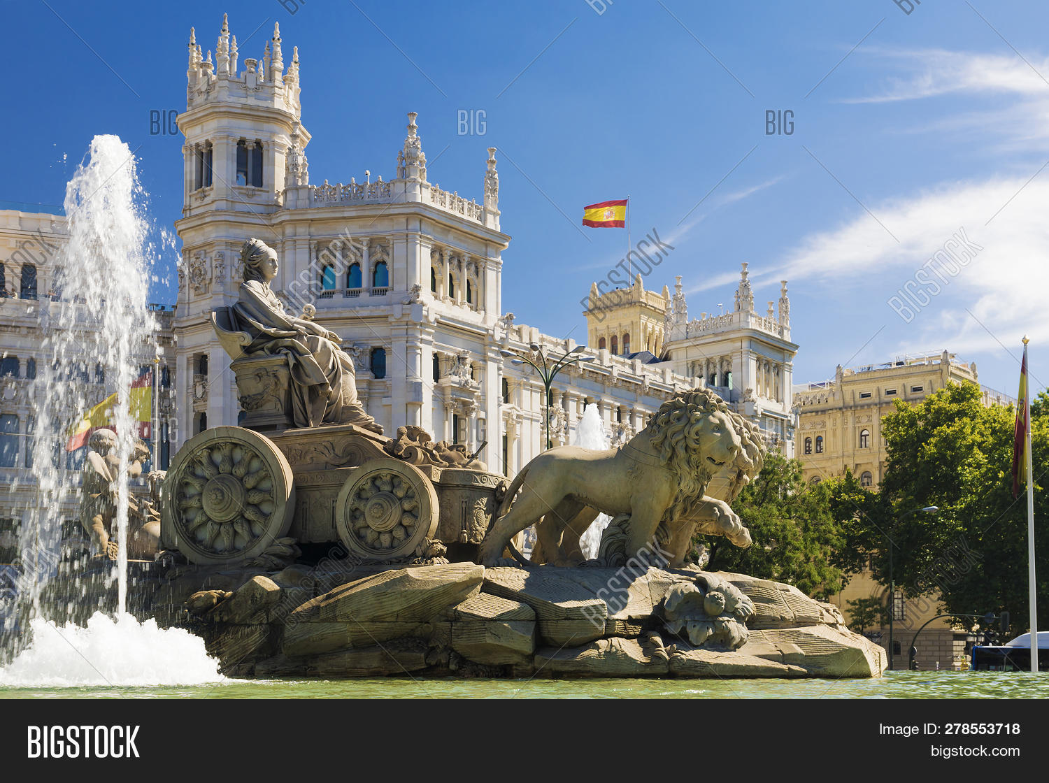 Cibeles Fountain - Image & Photo (Free Trial) | Bigstock
