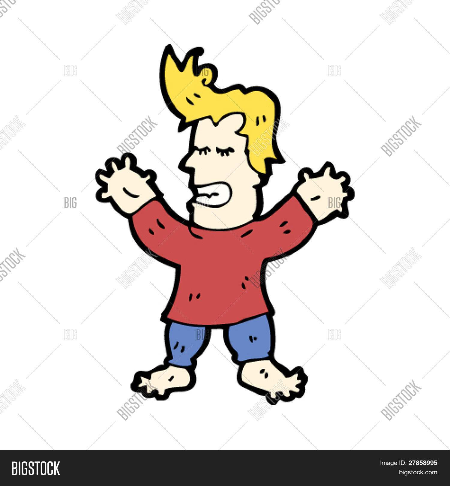 Swollen Hands Man Vector & Photo (Free Trial) | Bigstock