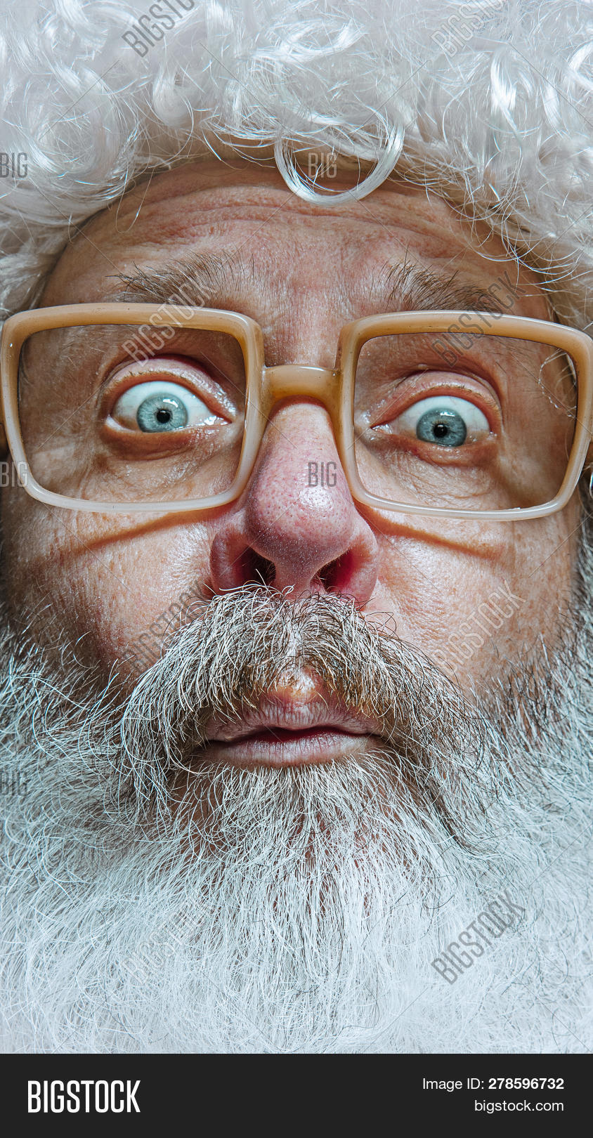 Santa Claus Surprised Image & Photo (Free Trial) | Bigstock