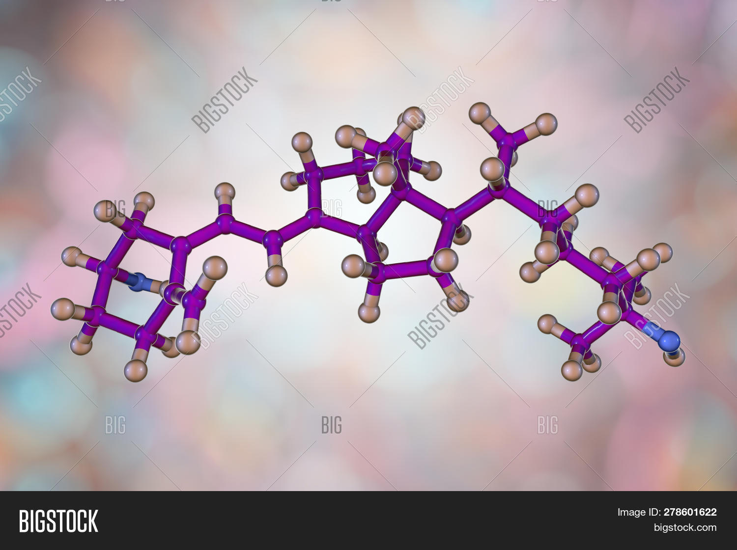 Calcidiol Molecule, Image & Photo (Free Trial) | Bigstock