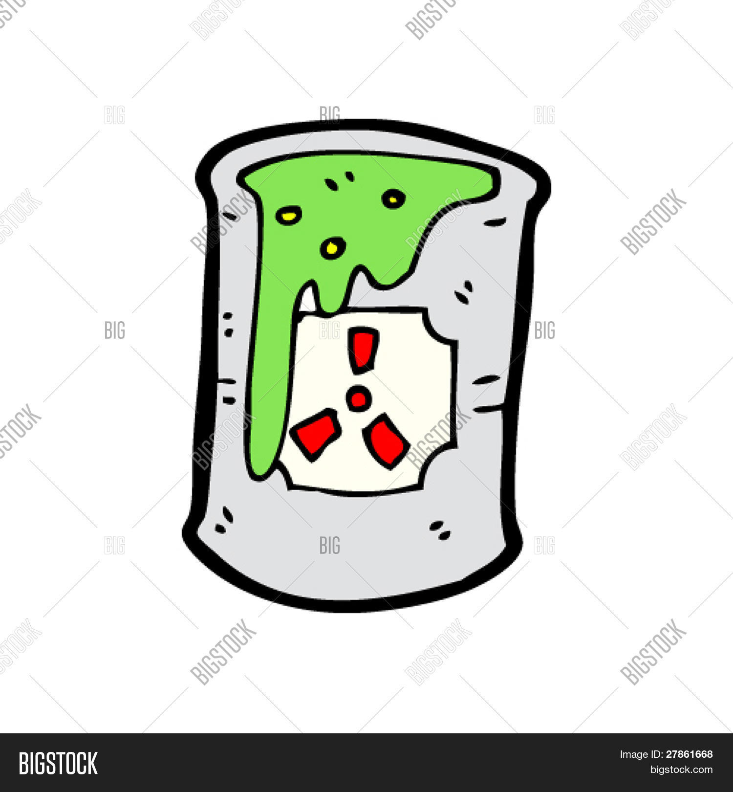 Spilled Nuclear Waste Vector & Photo (Free Trial) | Bigstock