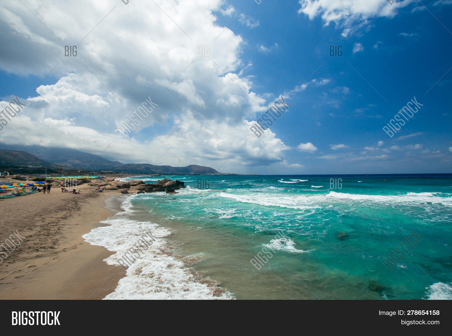 Falasarna Beach, Crete Image & Photo (Free Trial) | Bigstock