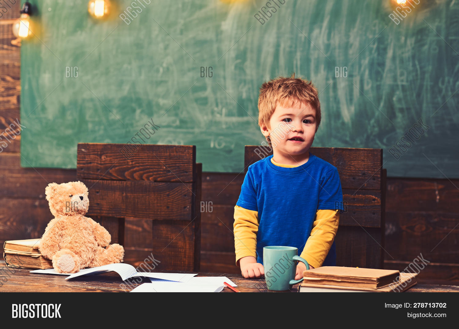 Little Kid Standing Image & Photo (Free Trial) | Bigstock