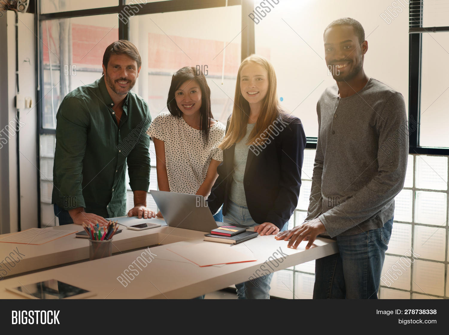 Four Attractive Co Image & Photo (Free Trial) | Bigstock