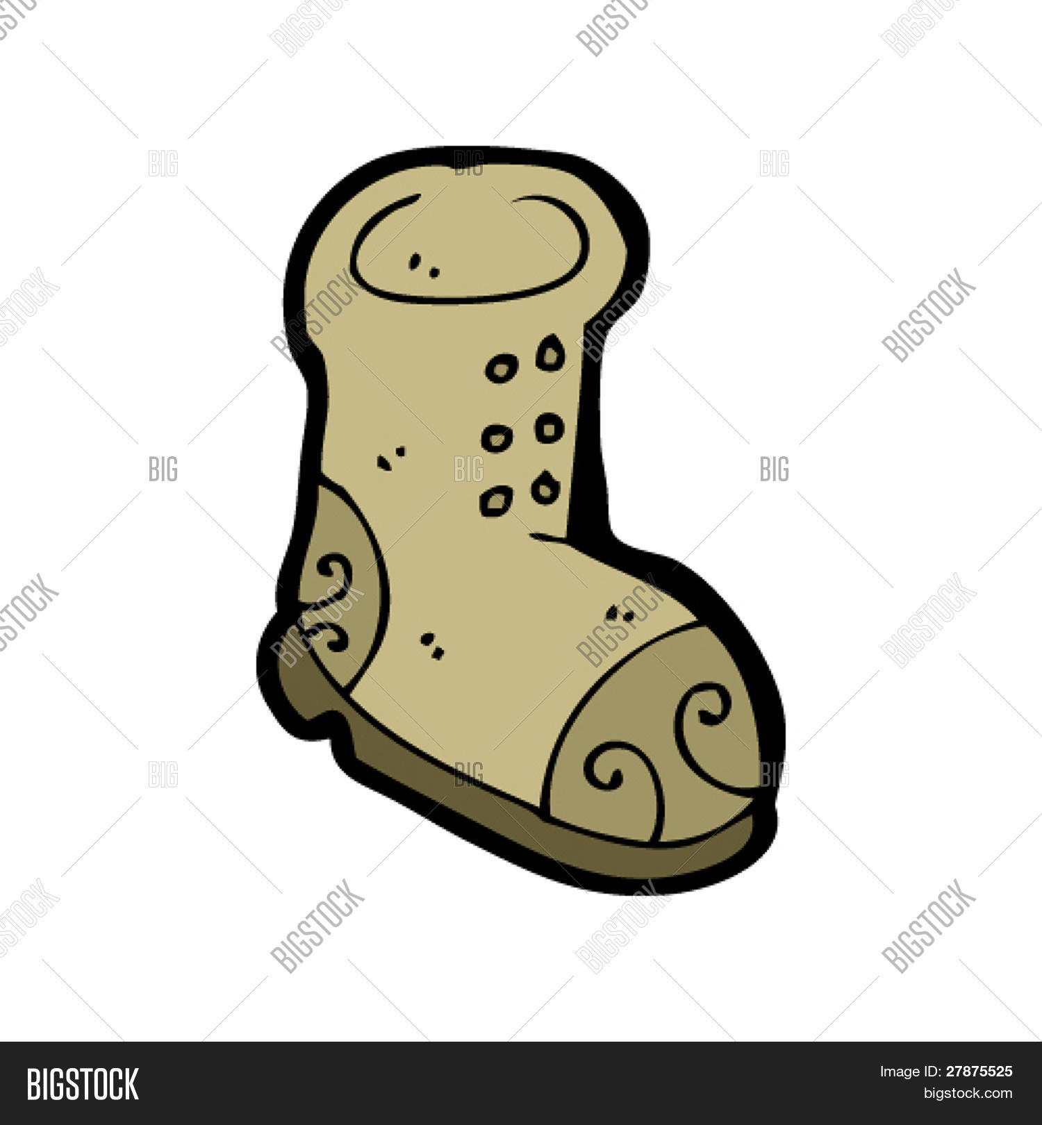 Old Cartoon Boot Vector & Photo (Free Trial) | Bigstock