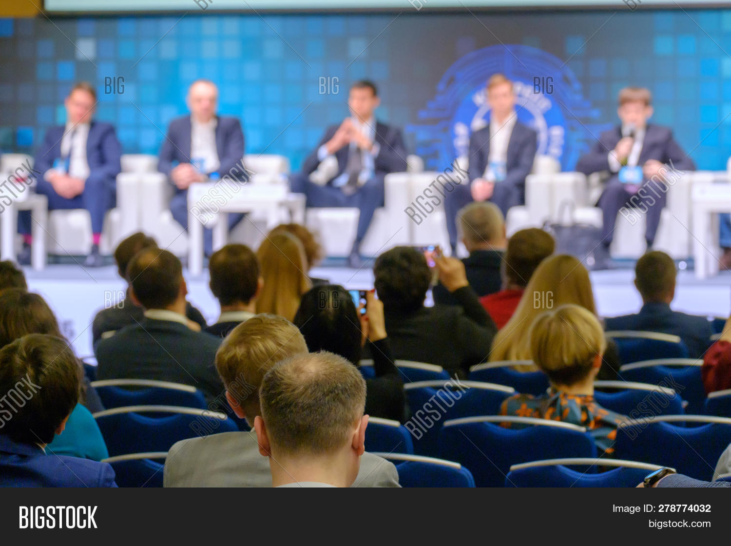 Audience Listens Image & Photo (Free Trial) | Bigstock