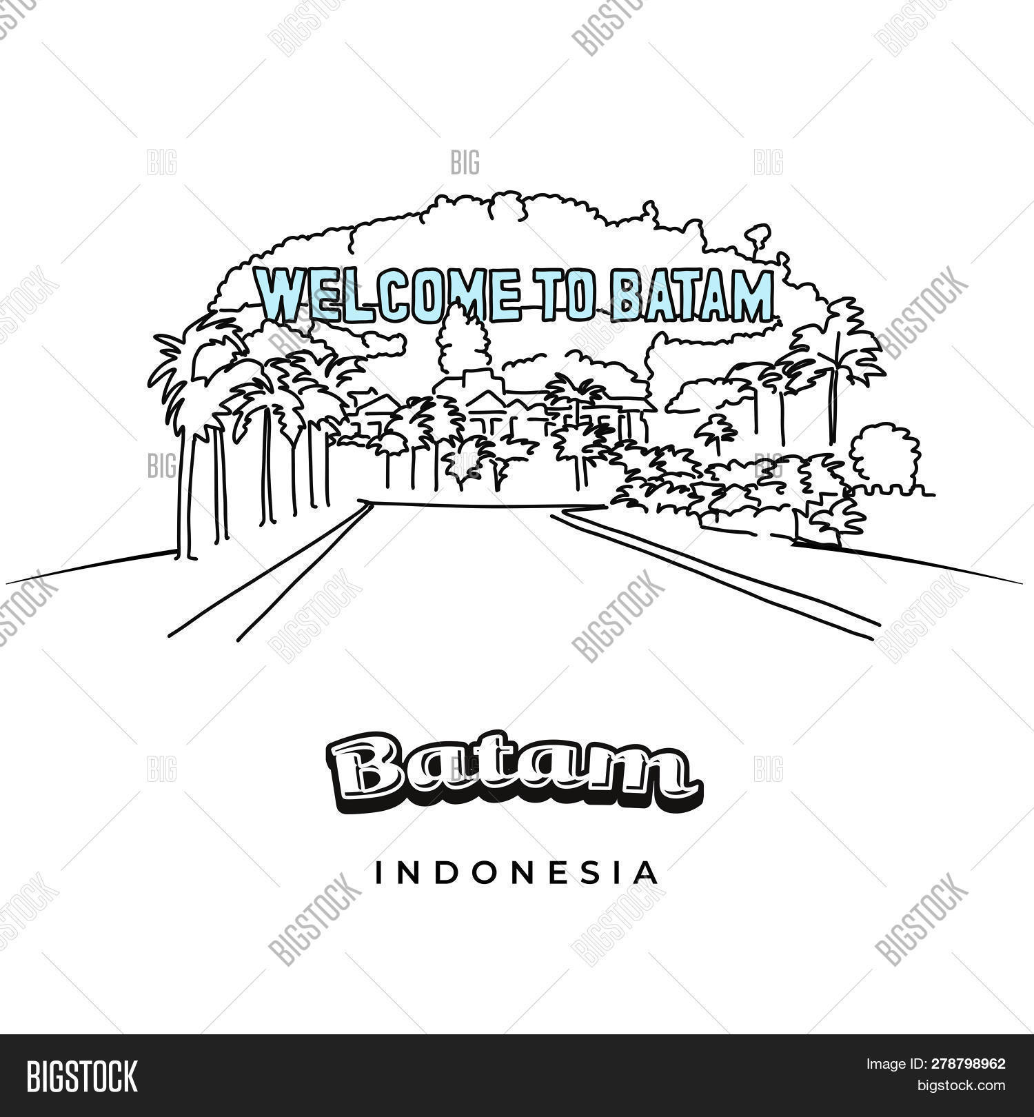 Batam Greeting Card Vector & Photo (Free Trial) | Bigstock