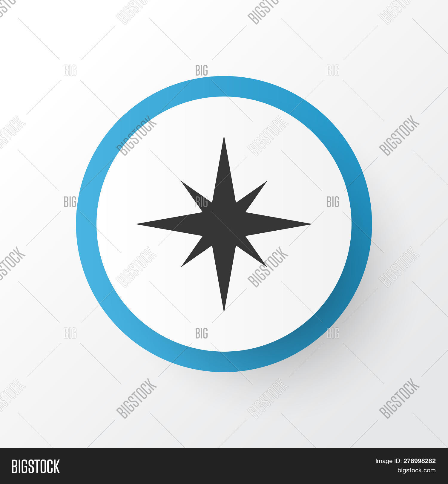 Qiblah Icon Symbol. Image & Photo (Free Trial) | Bigstock