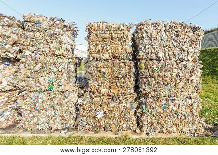 Plastic Bales Rubbish Image & Photo (Free Trial) | Bigstock