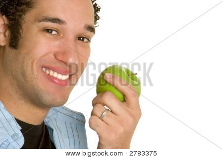 Man Eating Apple Image & Photo (Free Trial) | Bigstock