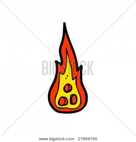 Fireball Cartoon Vector & Photo (Free Trial) | Bigstock