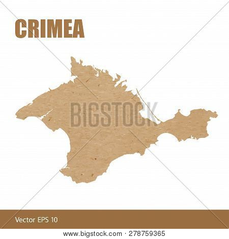 Detailed Map Crimea Vector & Photo (Free Trial) | Bigstock