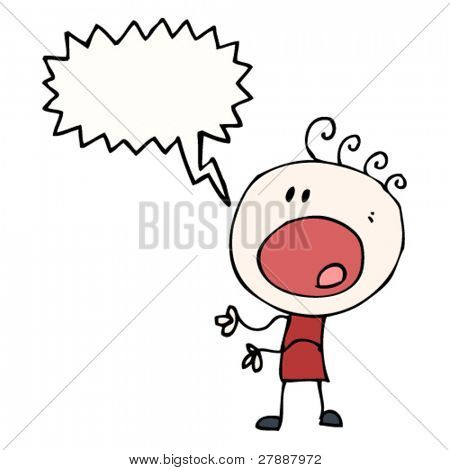 Cartoon Shouting Vector & Photo (Free Trial) | Bigstock