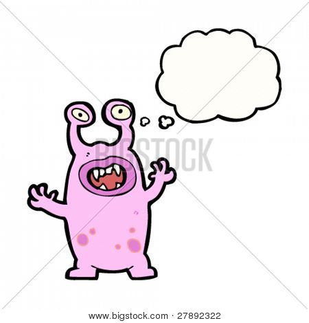 Cartoon Alien Invader Vector & Photo (Free Trial) | Bigstock