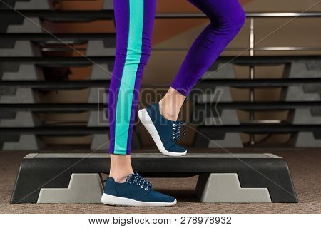 Step Platform. Foot On Image & Photo (Free Trial) | Bigstock