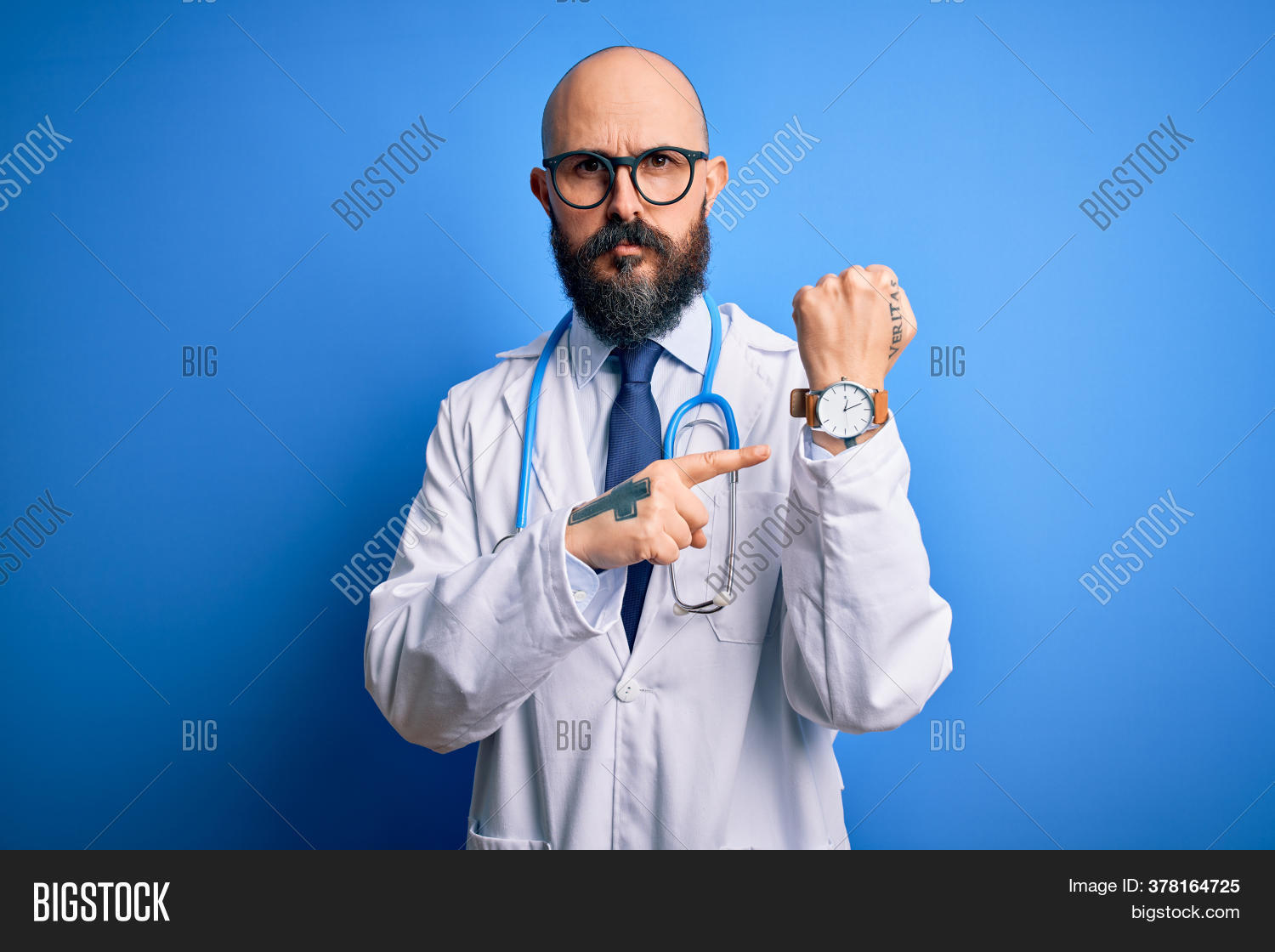 Handsome Bald Doctor Image & Photo (Free Trial) | Bigstock
