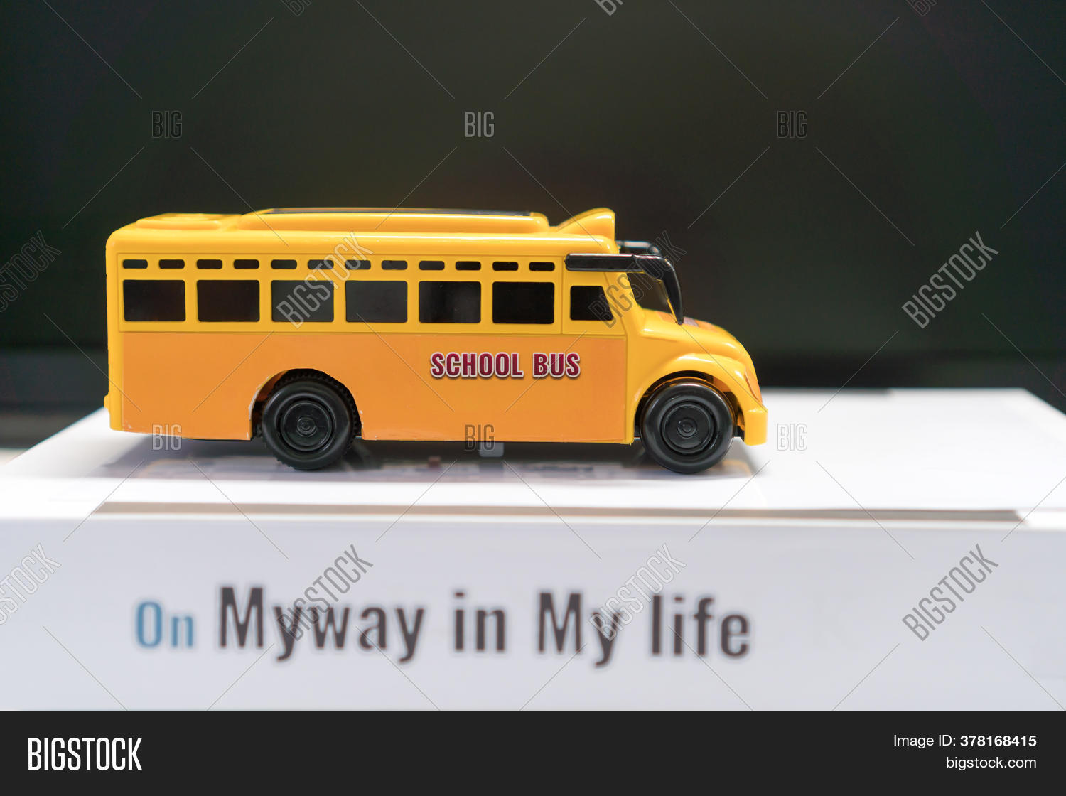 Yellow School Mini Bus Image & Photo (Free Trial) | Bigstock