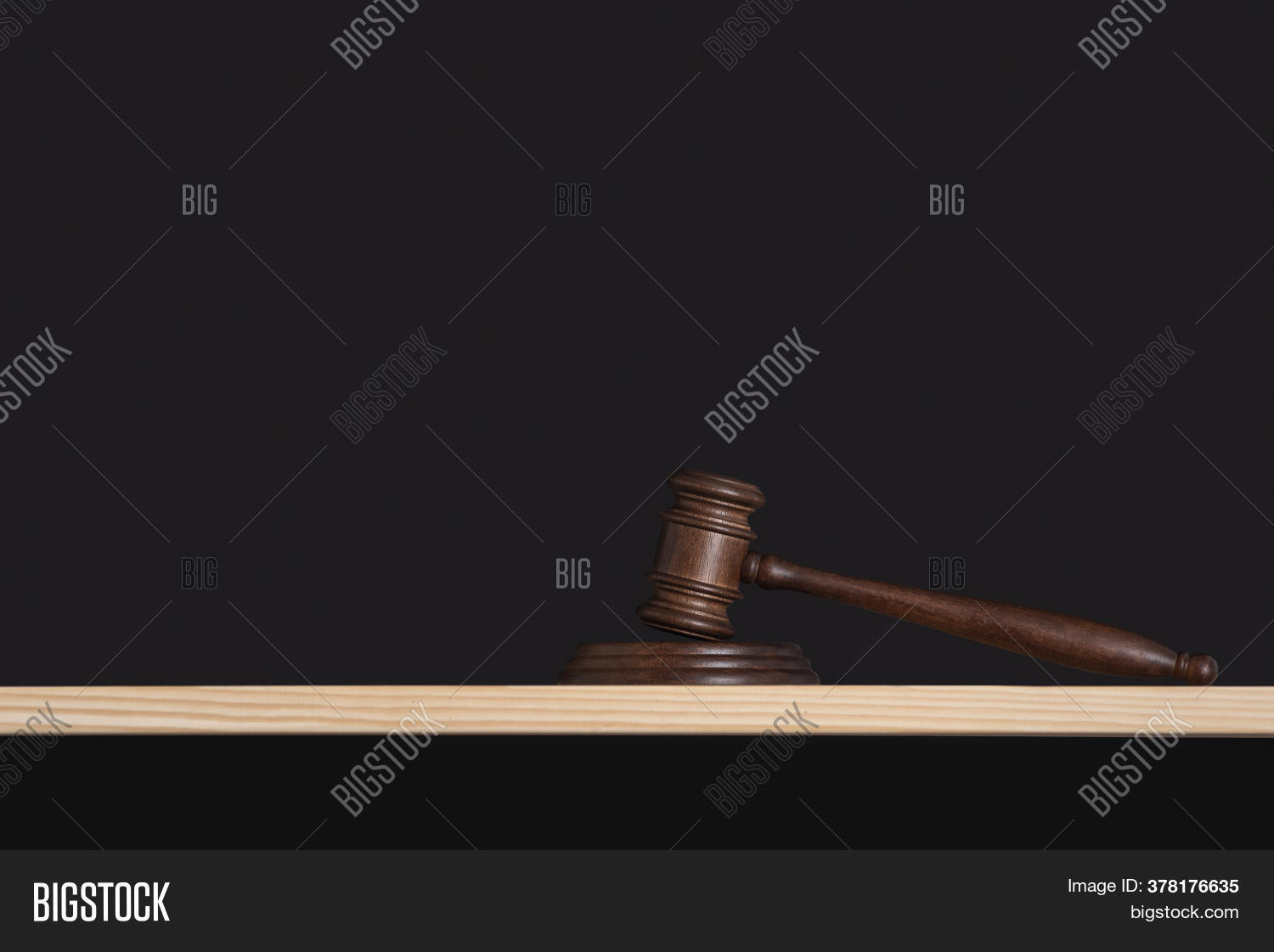 Mallet Judge On Black Image & Photo (Free Trial) | Bigstock