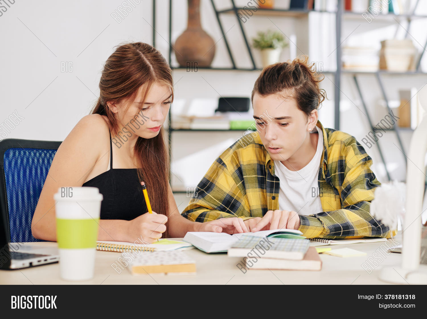 Teenage Girl Helping Image & Photo (Free Trial) | Bigstock