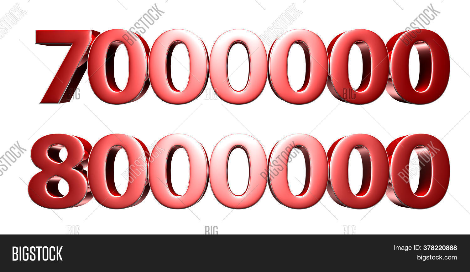 3d Illustration 7 Image & Photo (Free Trial) | Bigstock