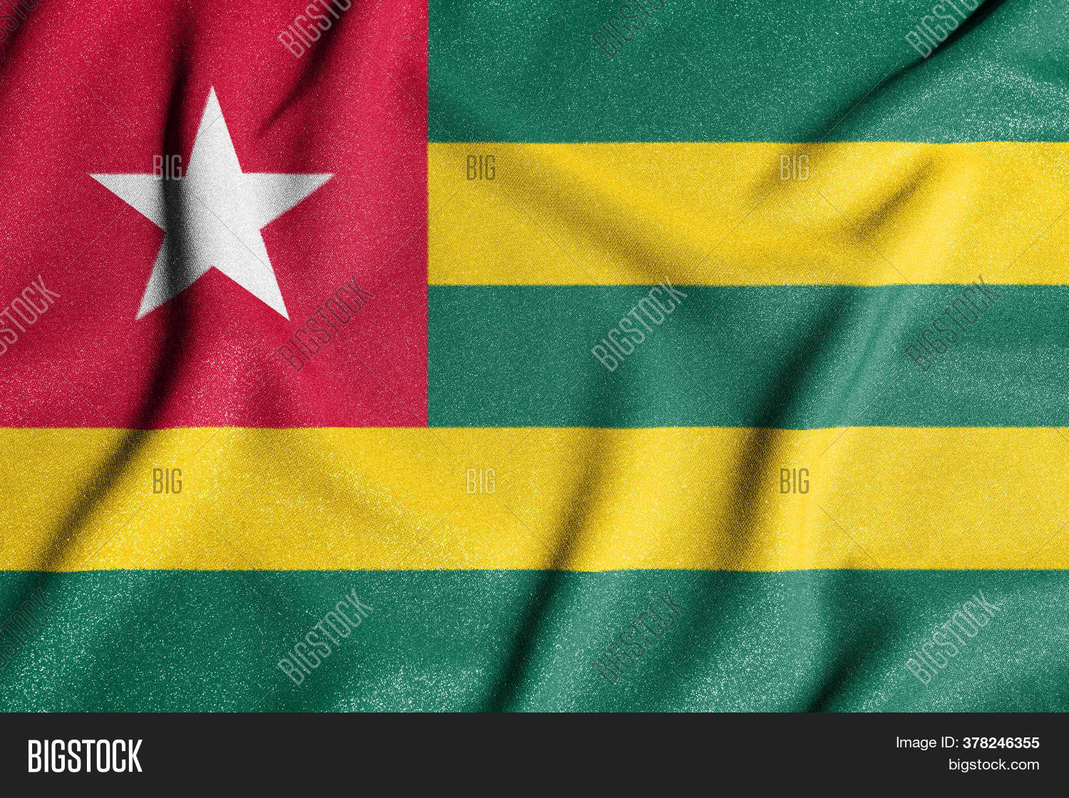 National Flag Togo. Image & Photo (Free Trial) | Bigstock