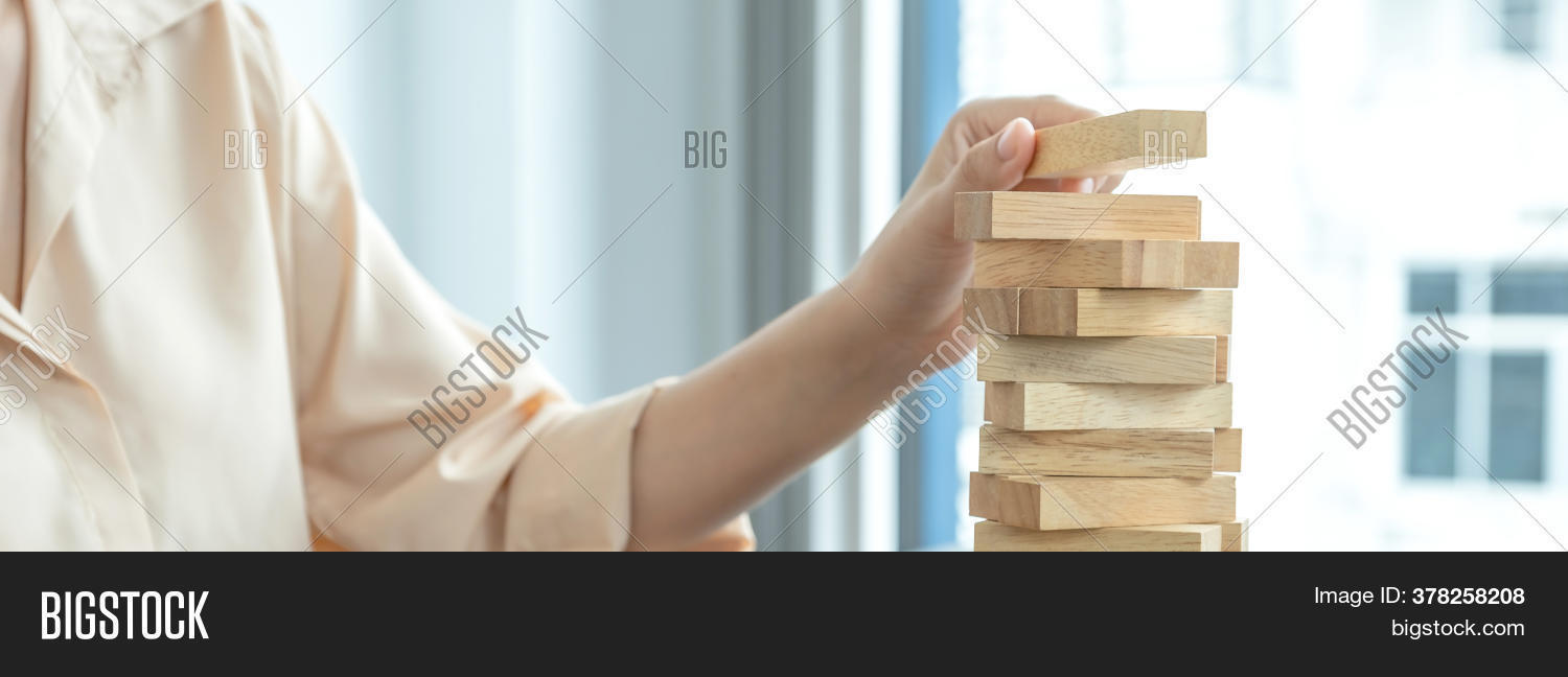 Hand Holding Blocks Image & Photo (Free Trial) | Bigstock